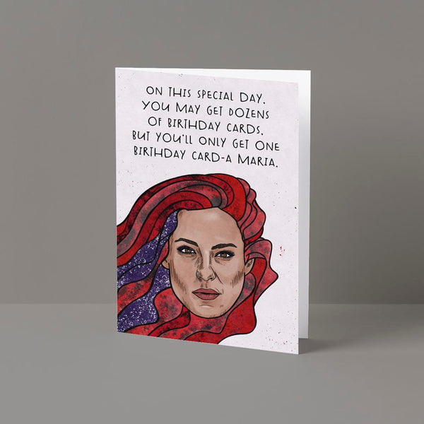 Cara Maria Birthday Card - Pretty Good Cards
