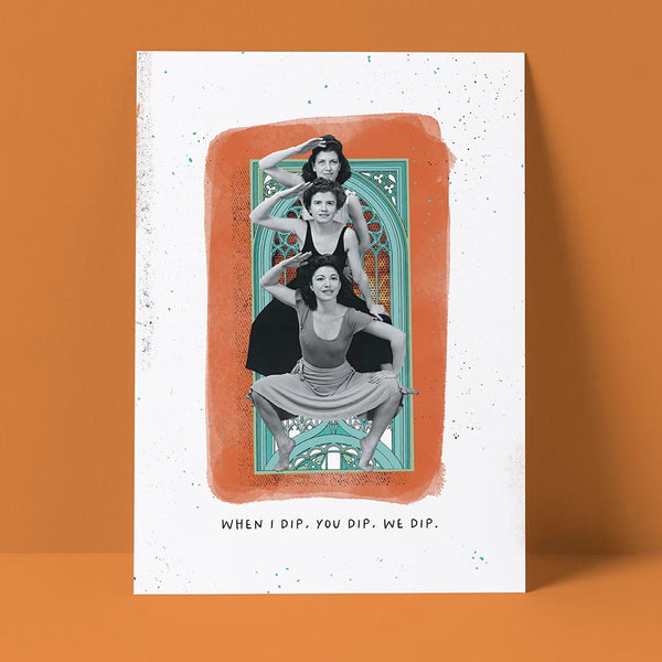 We Dip Card - Pretty Good Cards