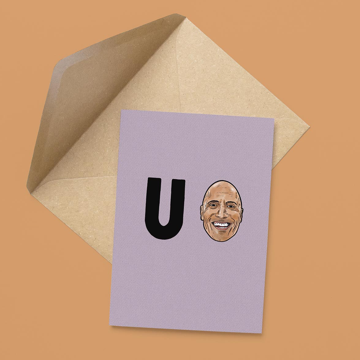 U Rock Card - Pretty Good Cards